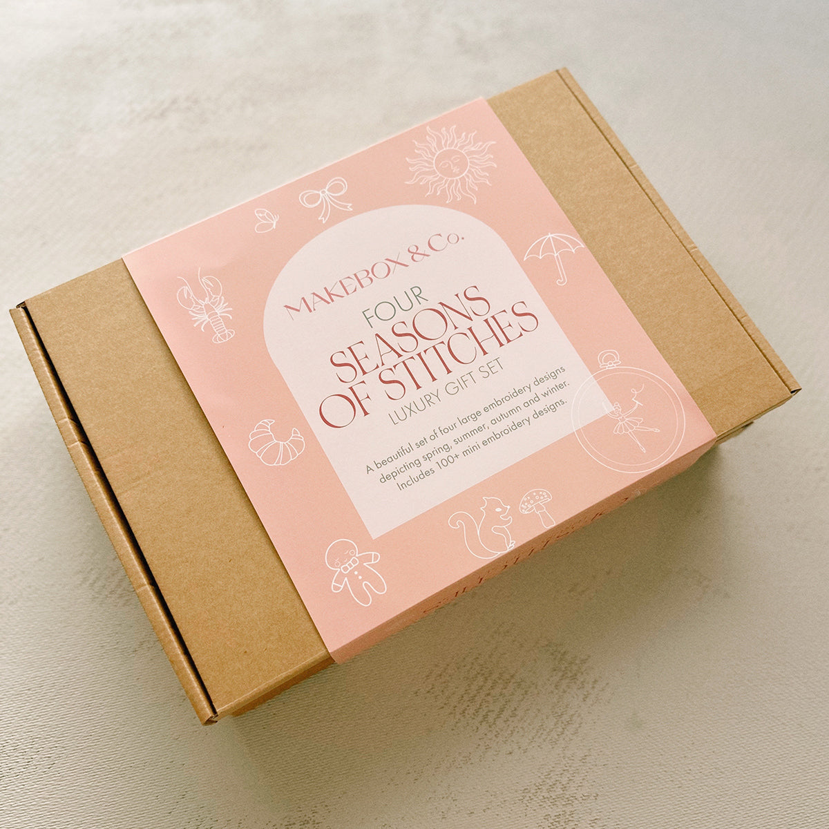 Seasons of Stitches Embroidery Gift Set – MakeBox & Co.