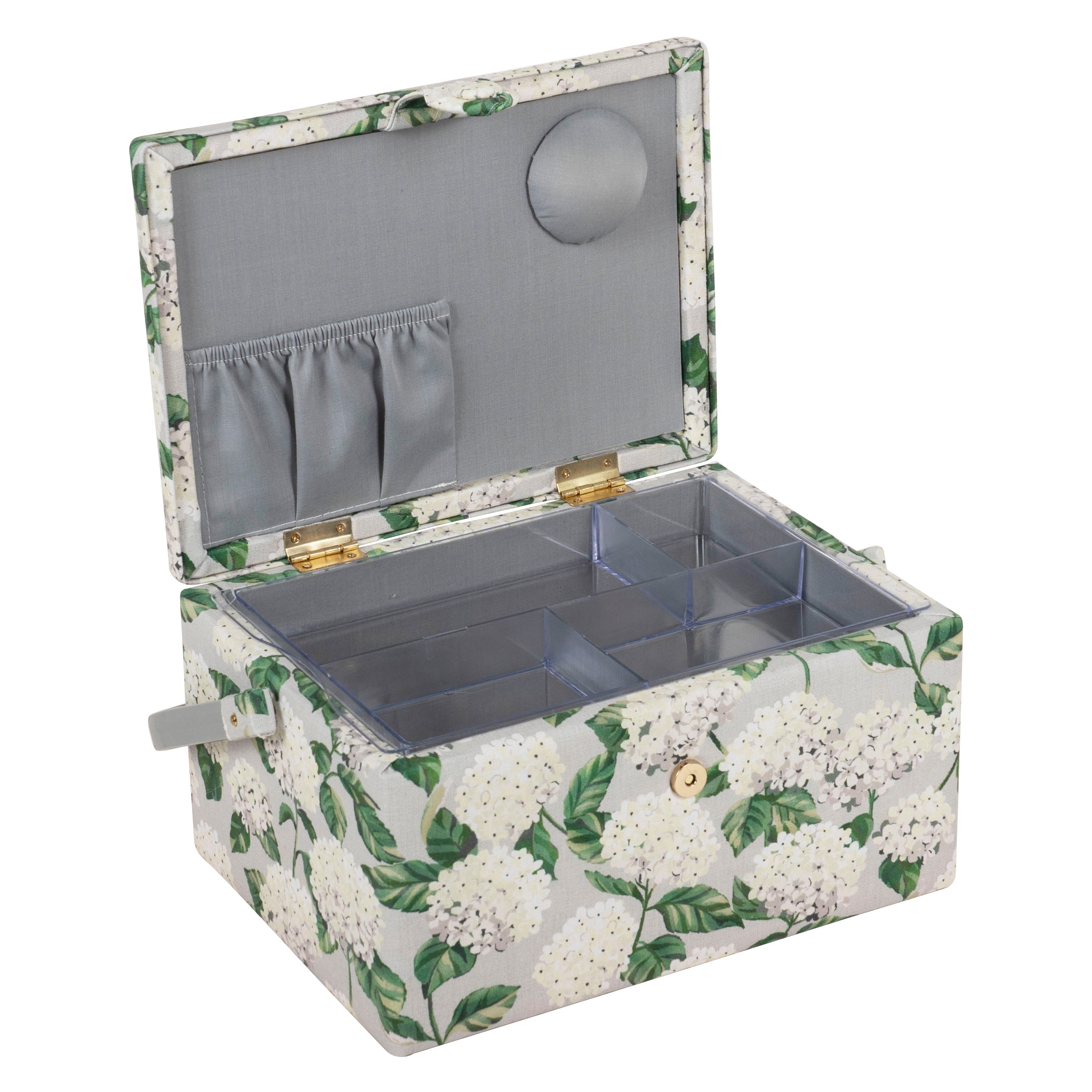 Medium Sewing Box: Hydrangea – MakeBox & Co.