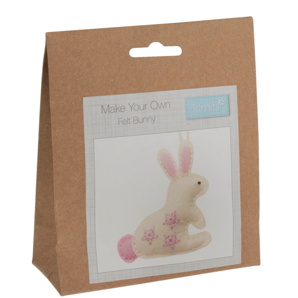 Felt Bunny Decoration – MakeBox & Co.