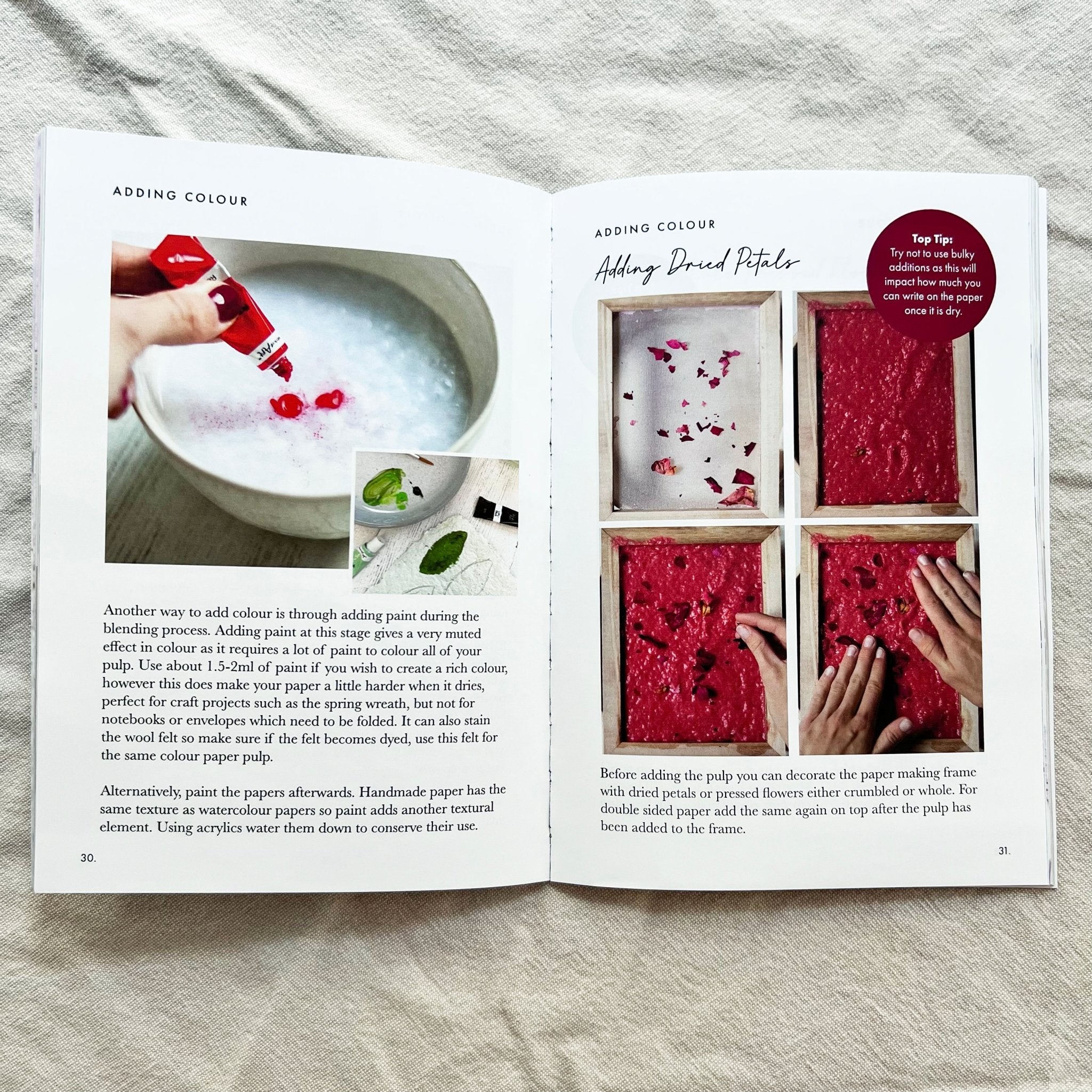 Paper Making Essentials w/ 88-page digital book – MakeBox & Co.